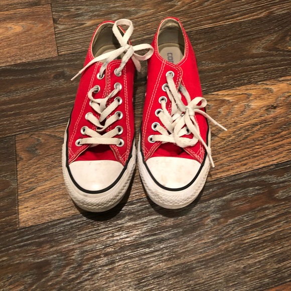 Converse | Shoes | Red Converse | Poshmark